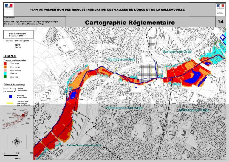 Plans de prévention des risques d'inondation (PPRI) - Savigny sur Orge (91)