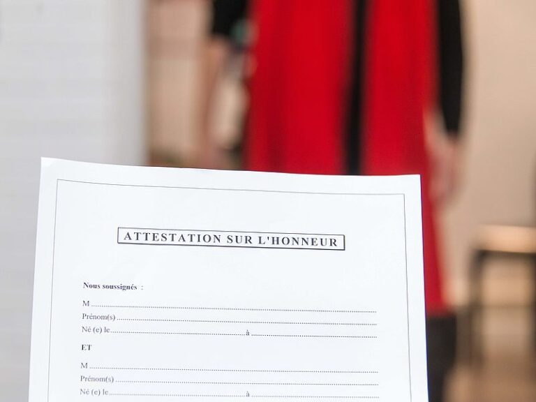 Attestation de concubinage - Savigny sur Orge (91)